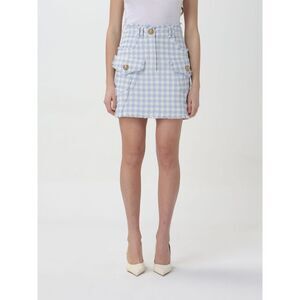 Balmain | Skirts | Balmain Skirt Woman Blue | Poshmark